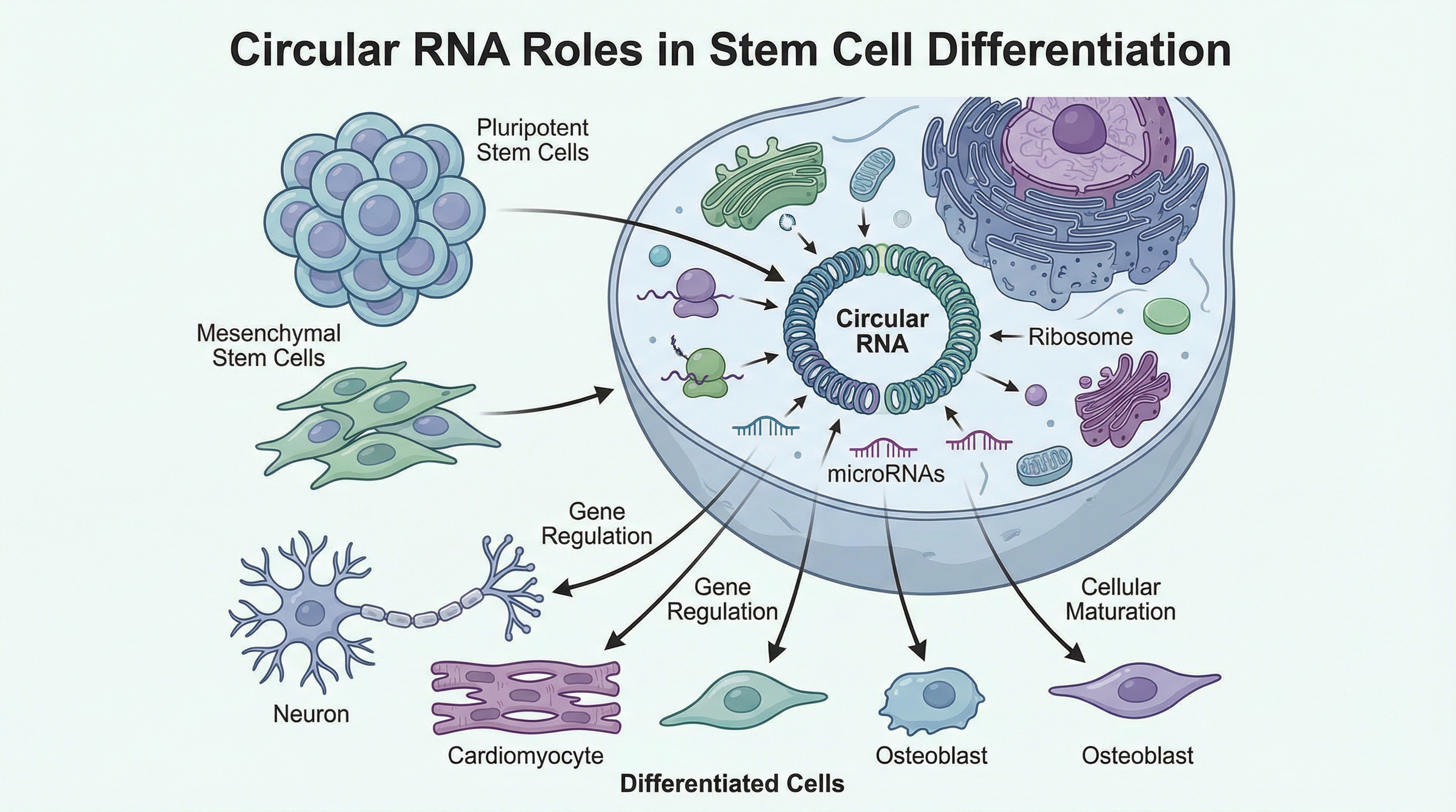 Functions and mechanisms of circular RNAs in regulating stem cell ...
